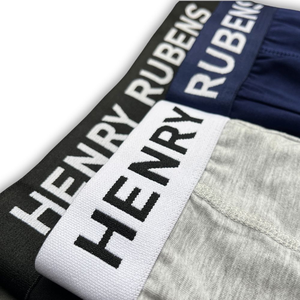 Heren katoenen boxershorts | Premium herenondergoed – Henry Rubens